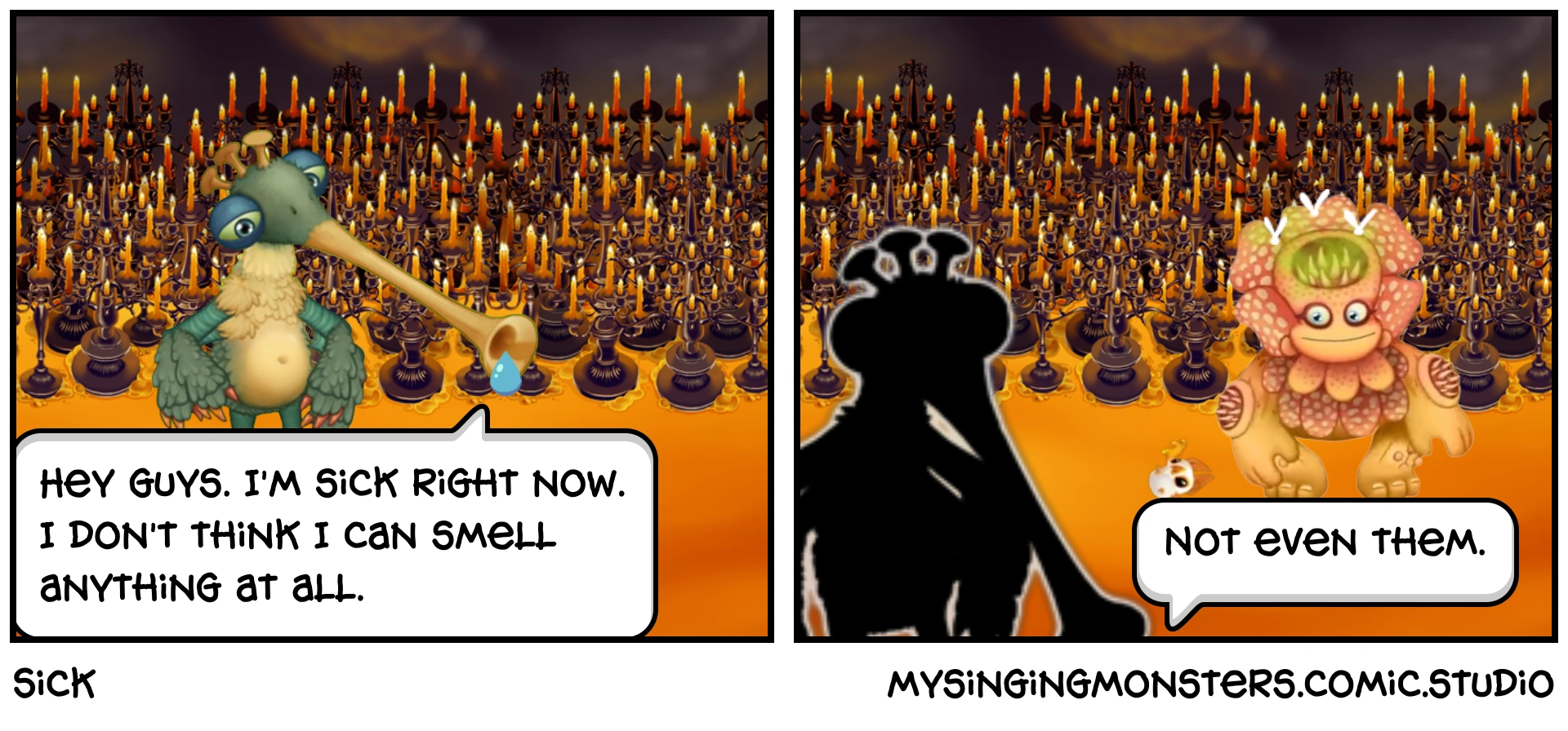 I'm a bit sick right now. | Fandom
