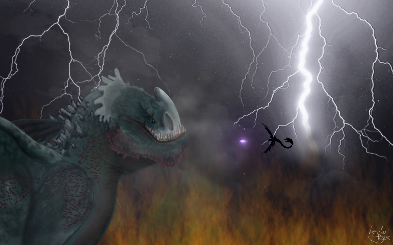 Red Death vs Toothless | Fandom