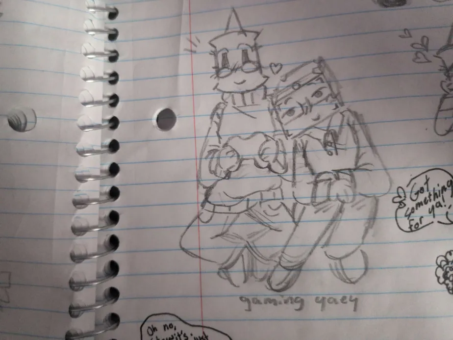 stupid ship art and- oh hey where'd that angst come from | Fandom