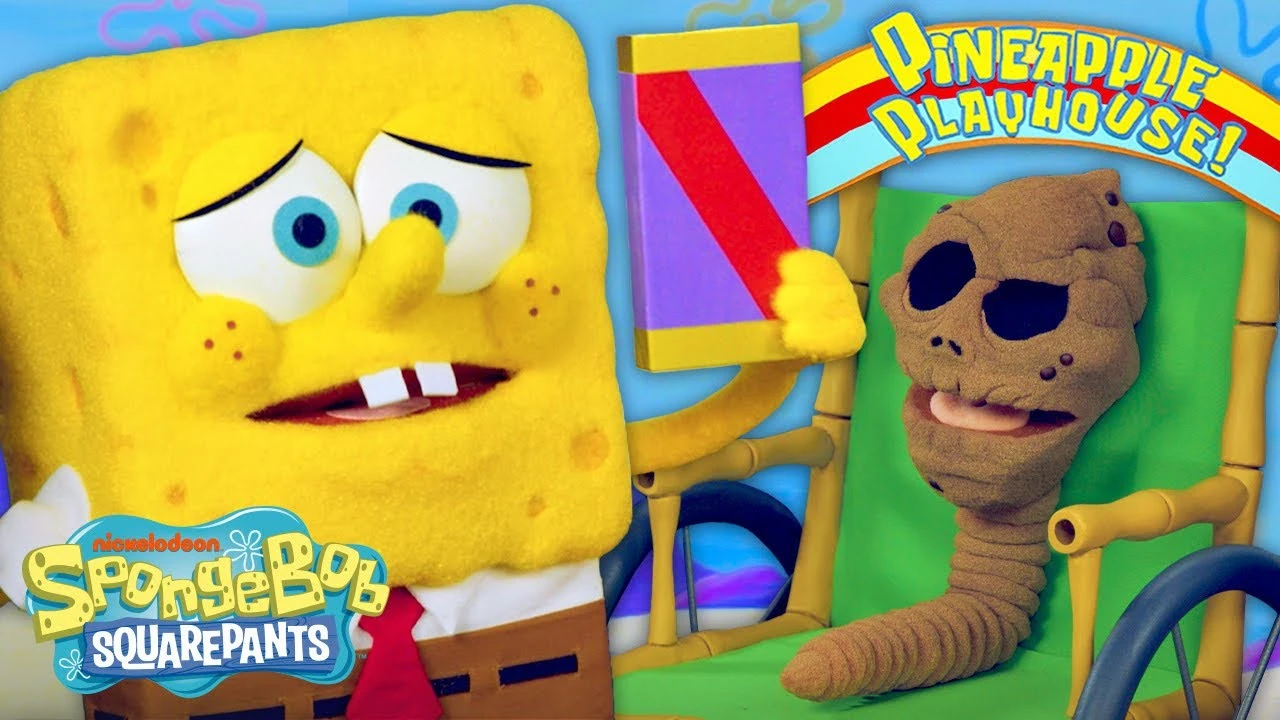 SpongeBob w/ puppets (Chocolate With Nuts) | Fandom