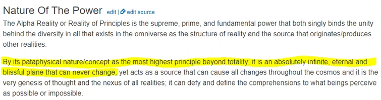 What level does Totality Manipulation operate on? | Fandom