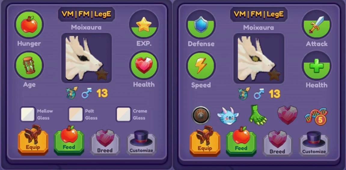 swapping fm leg eye vm moix! mlf: chom, coffeem, or mocha theme! | Fandom