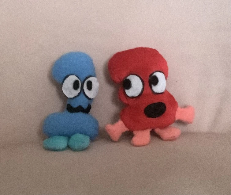 one and three plush yay | Fandom