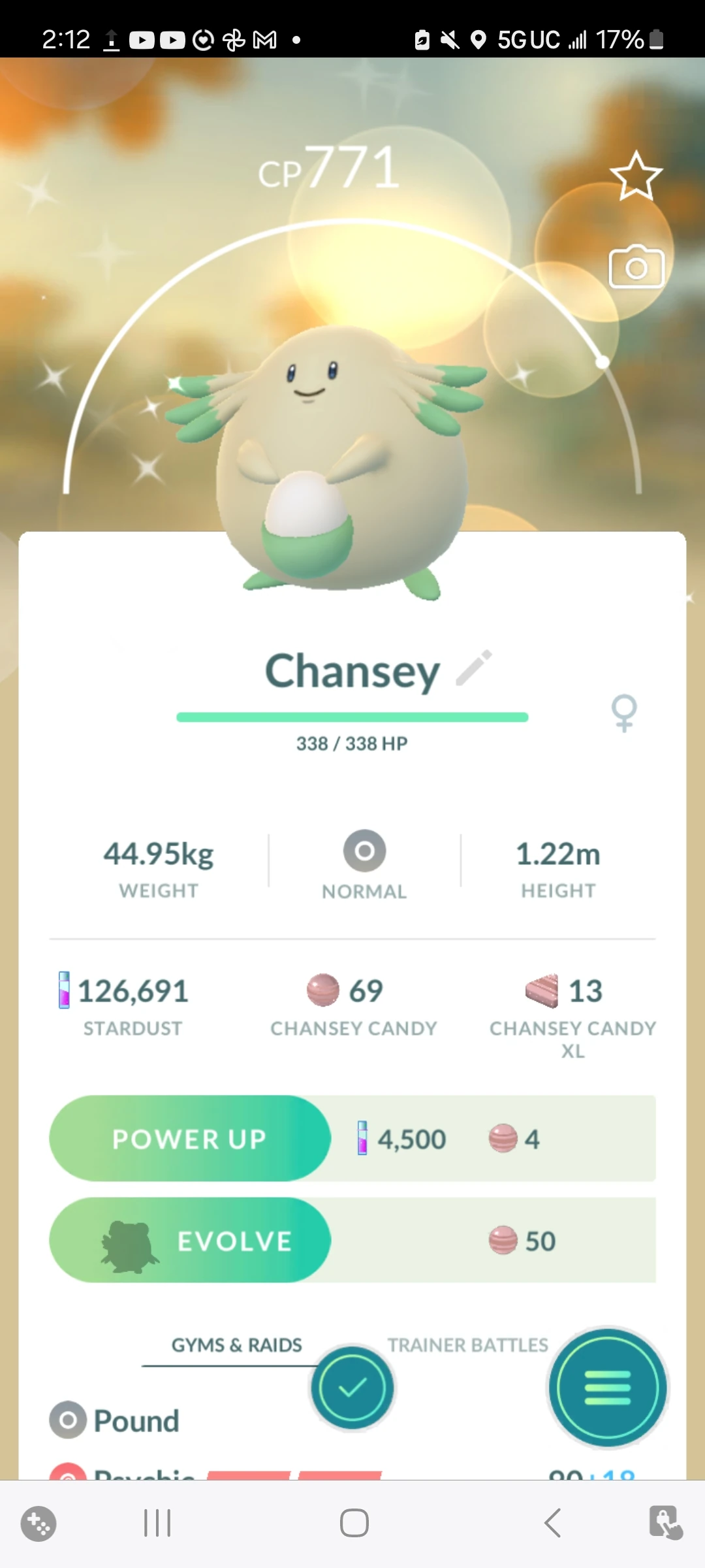 I got Shiny Chansey then I evolved her to Blissey | Fandom