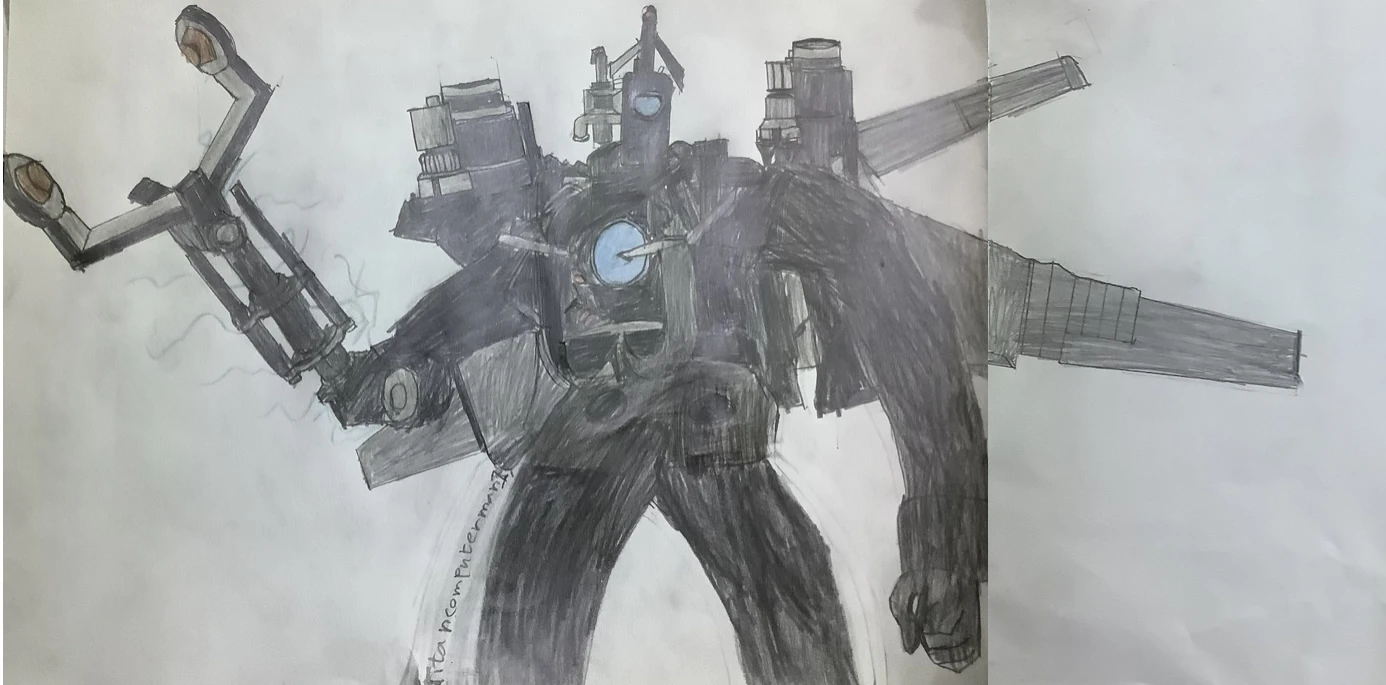 Drawing upgrade titan cameraman | Fandom