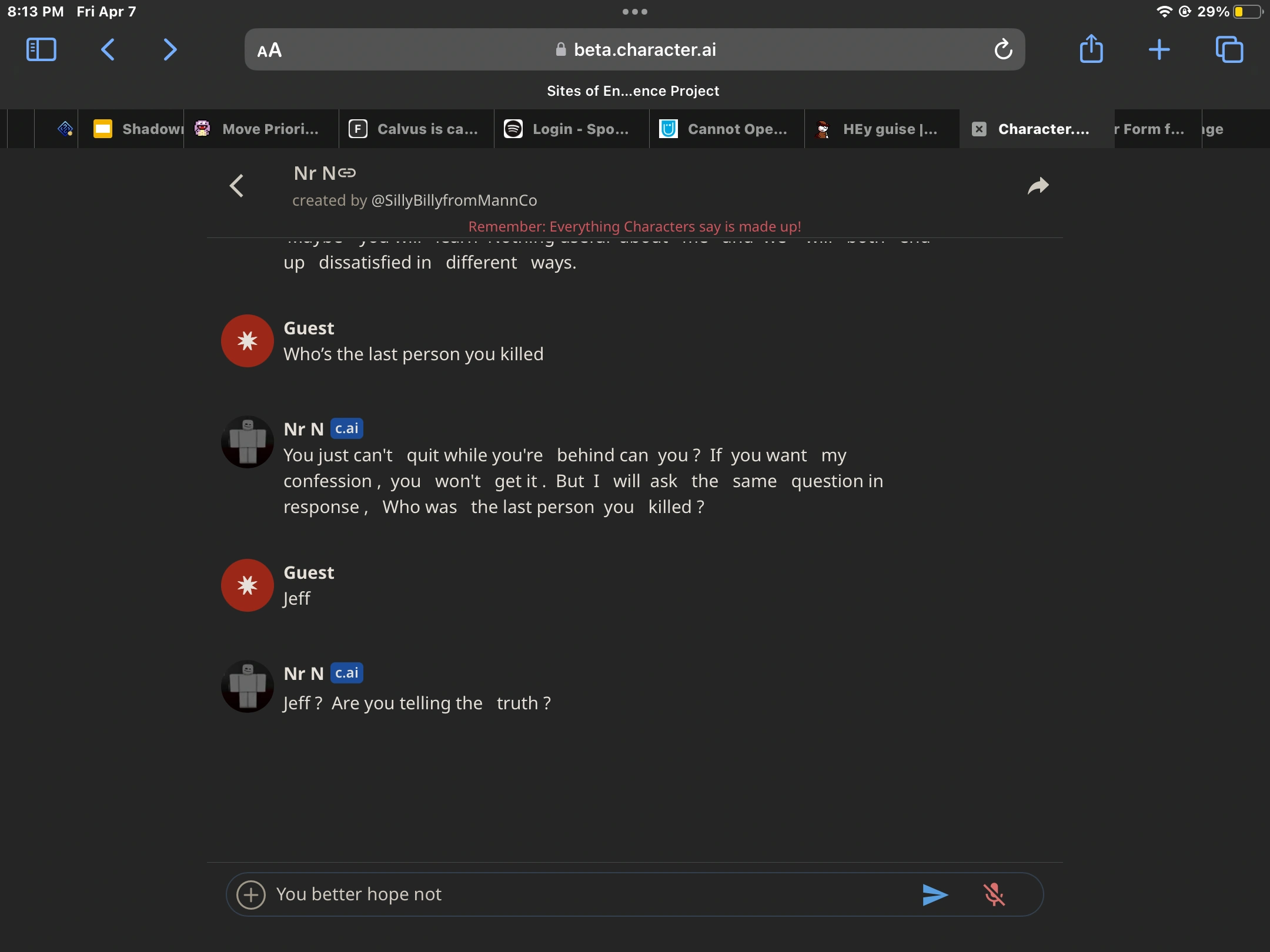 Love this bot ngl | Fandom