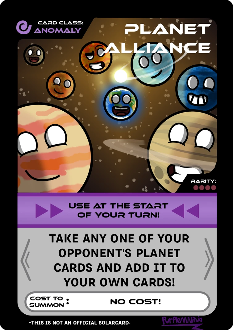 Even more anomaly Solarcards | Fandom