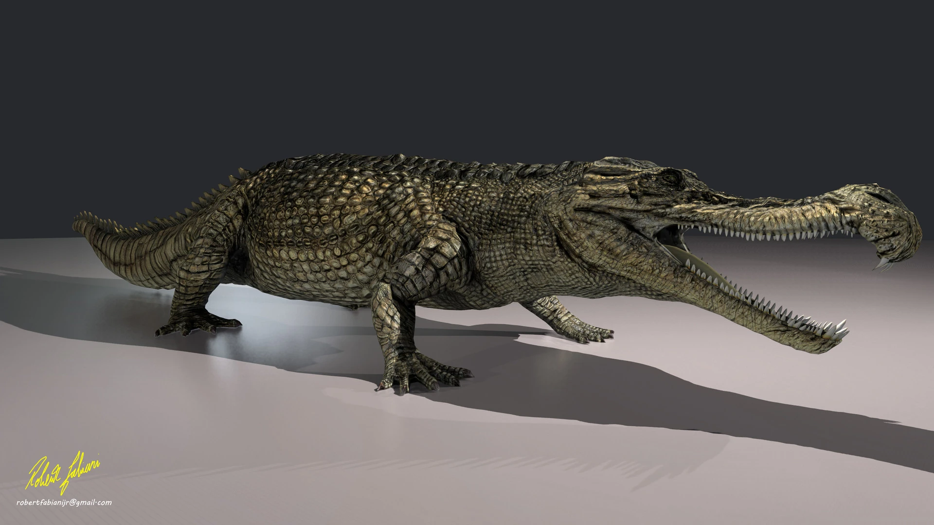 This is a perfect sarcosuchus V2 model if The_immortal will do it. | Fandom