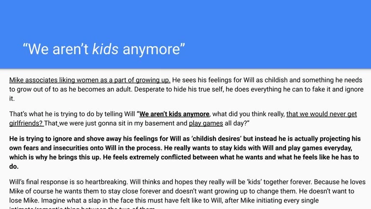 BYLER PROOF SLIDES ANALYZED BY A MIKE WHEELER AND MILEVEN LOVER | Fandom