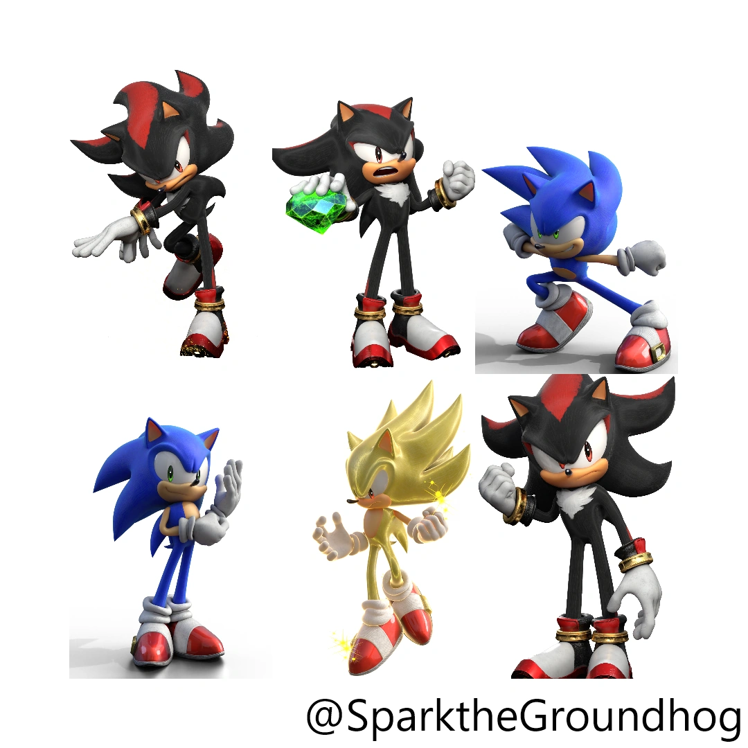 Sonic and Shadow Renders | Fandom