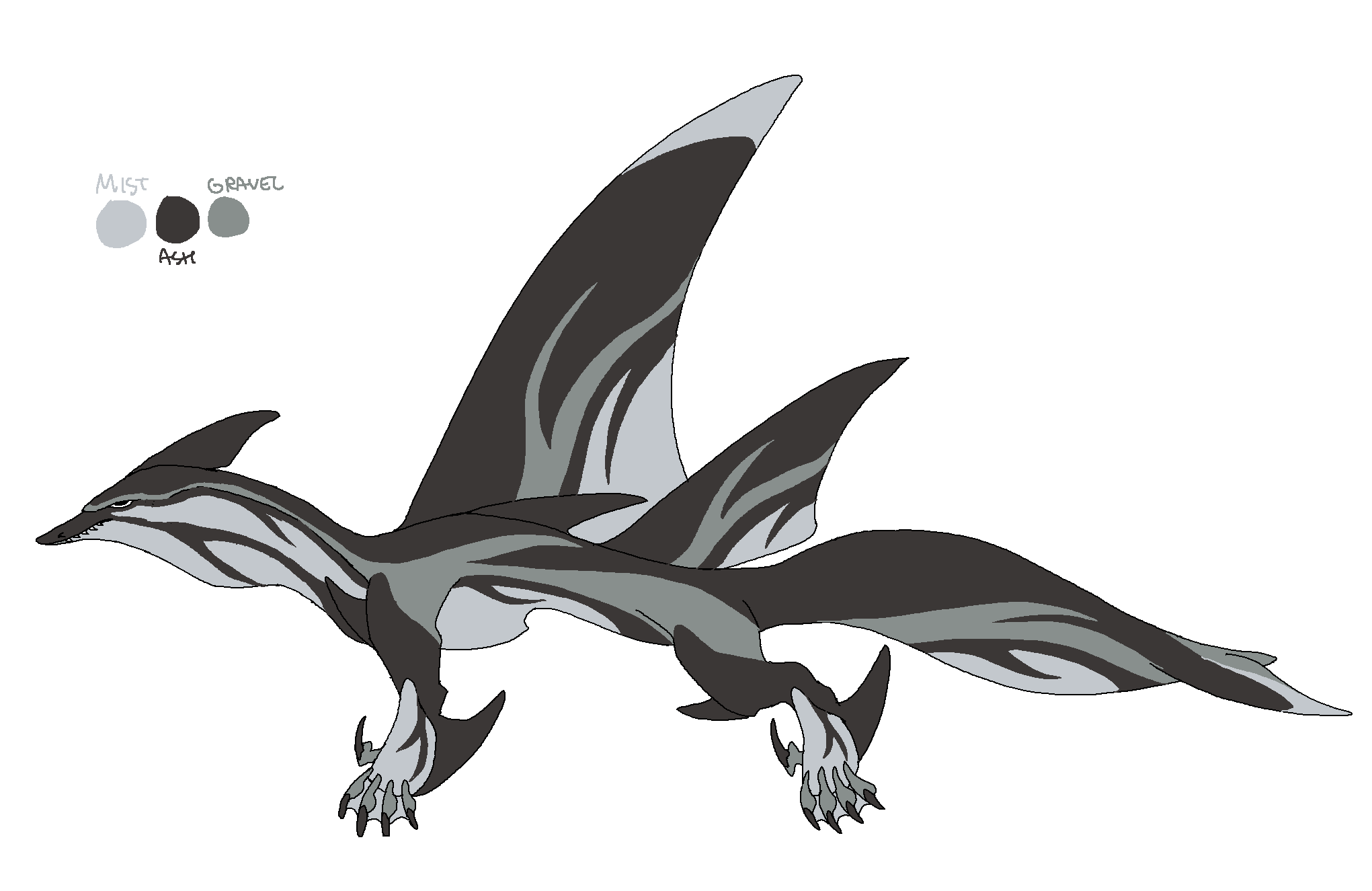 Wip dolphin dragon! | Fandom