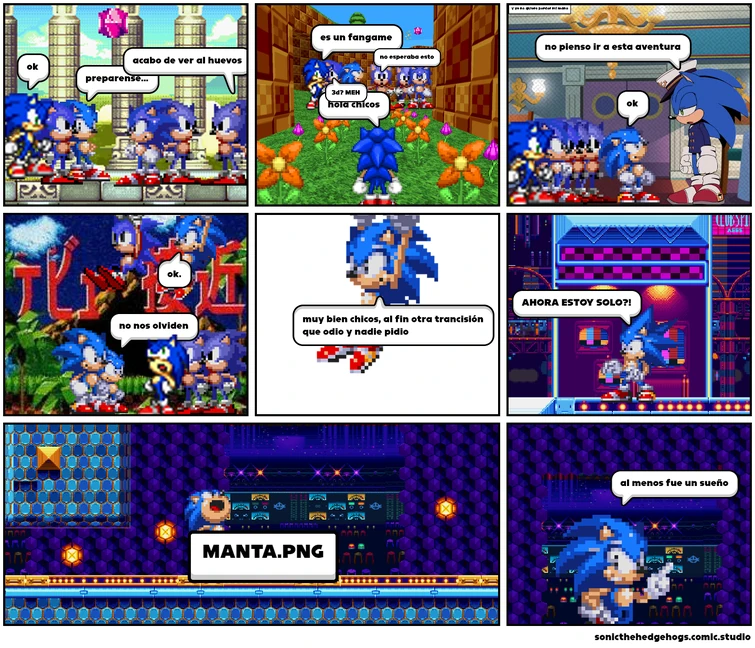 serie de comics de sonic | Fandom
