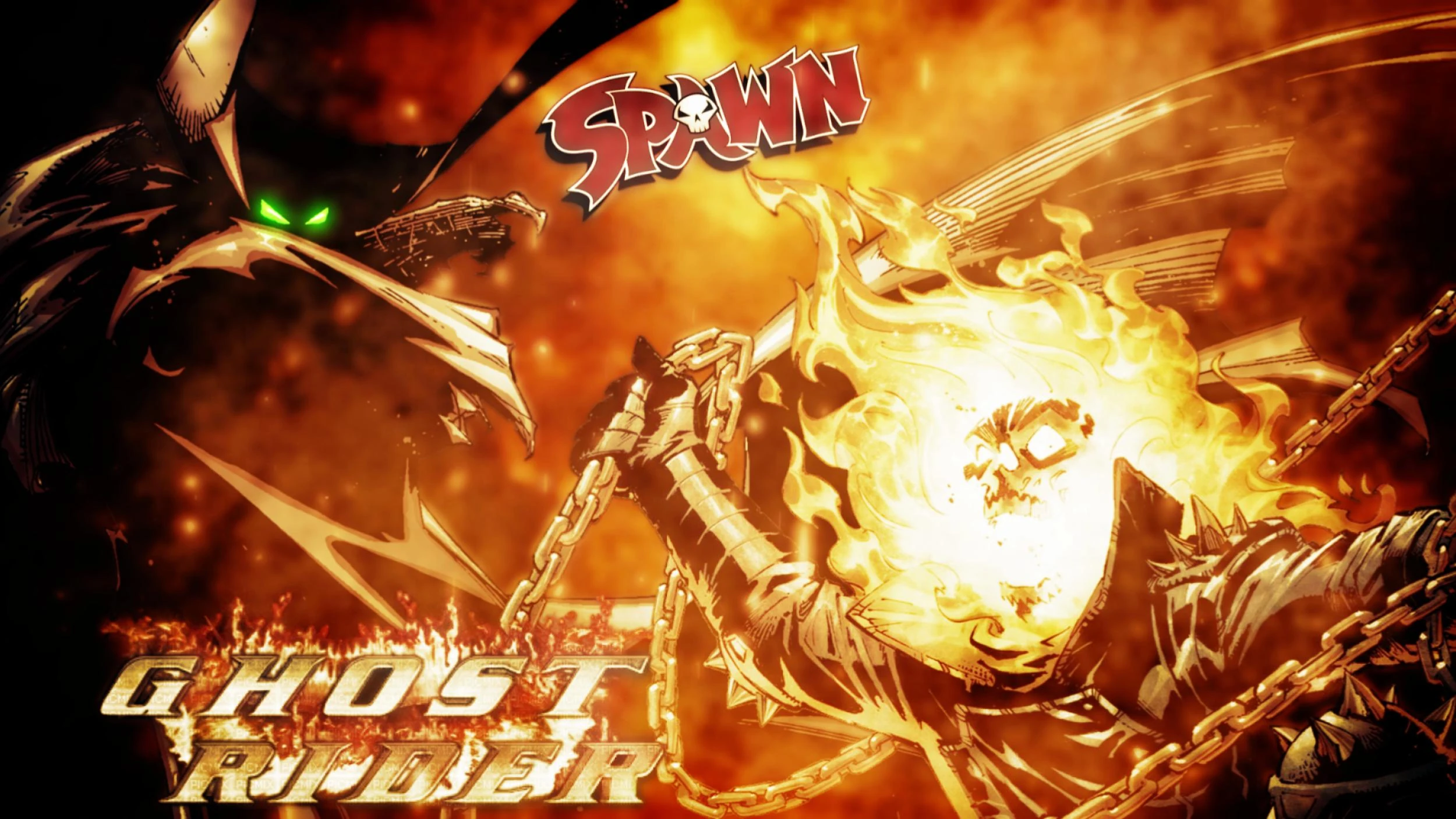 Ghost Rider Vs. Spawn Vs Art | Fandom
