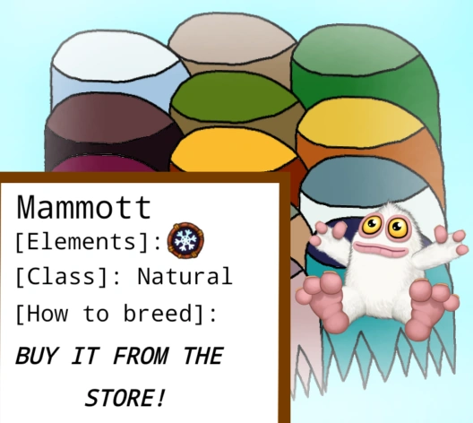 Baby Mammott (The Super Isles) (My Singing Monsters: A New Beginning ...