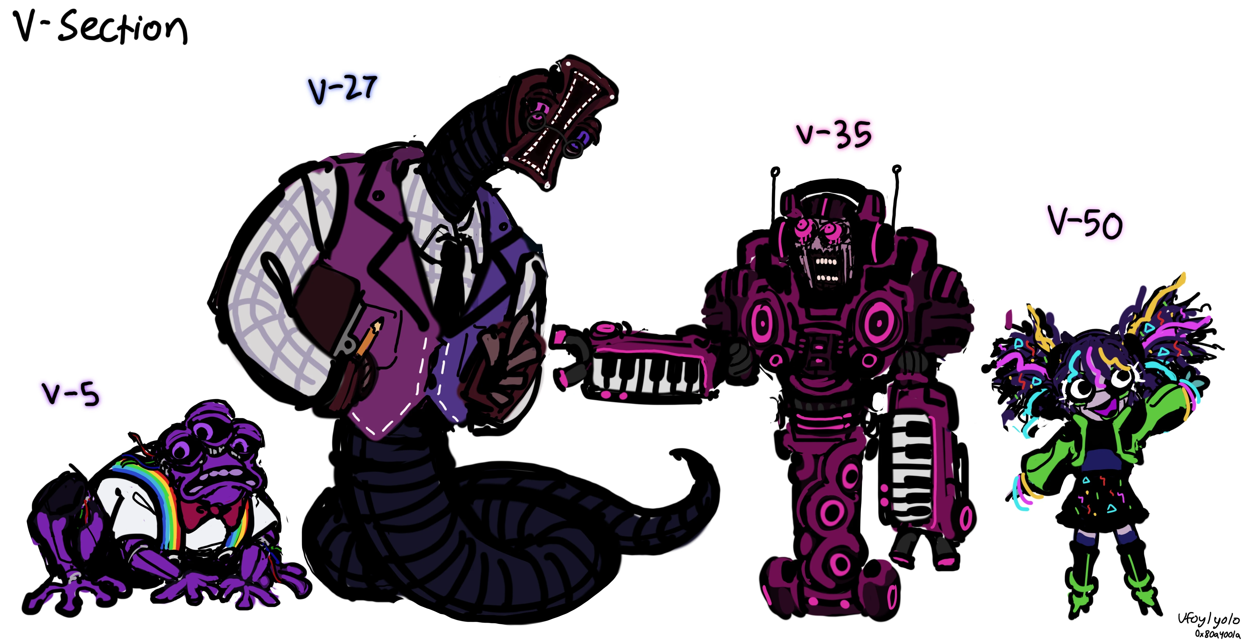 V-Section Entities: Concept Art | Fandom