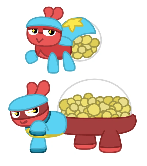 Redesigning Gigi and Flutter's Poketoons! (Pokemon Rainbow & Shadow ...