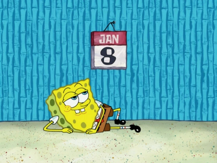 Squidward drinking a Kelp Shake without Mr. Krabs knowing | Fandom