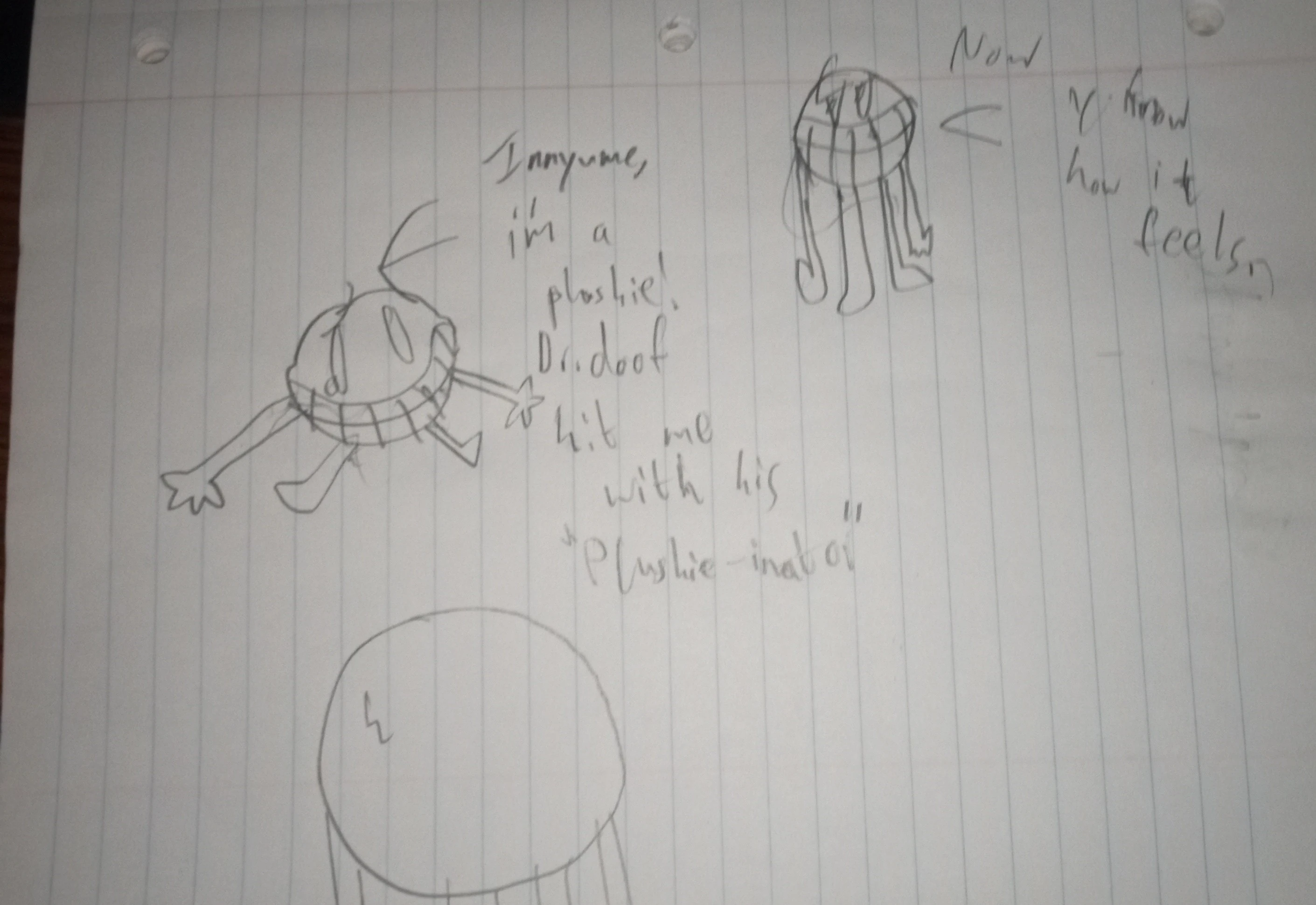 "Behold, my Plushie-inator!" | Fandom