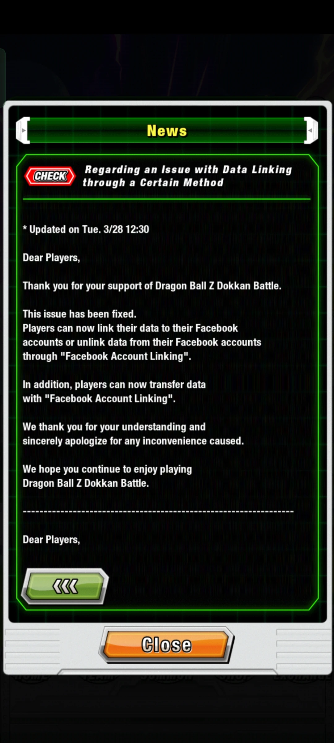 Facebook linking problem seems officially solved | Fandom