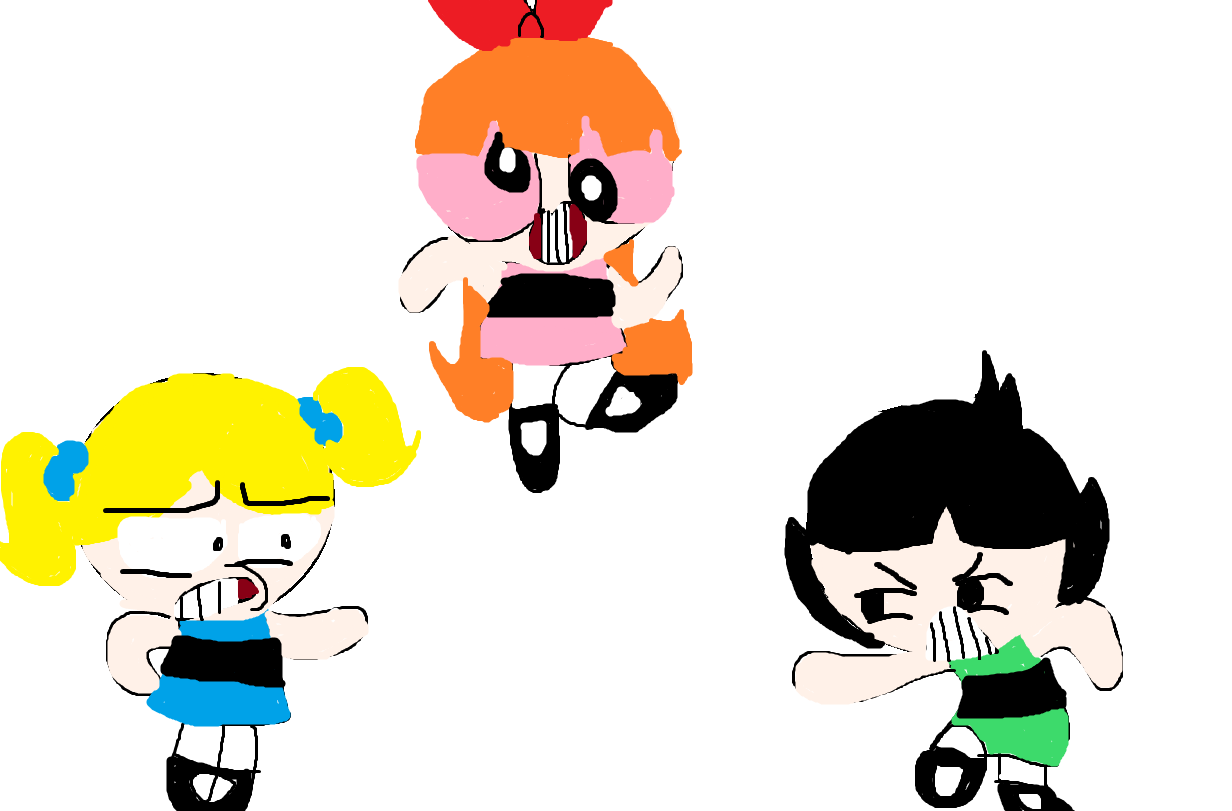 My drawing of the bad reboot of The Powerpuff Girls | Fandom