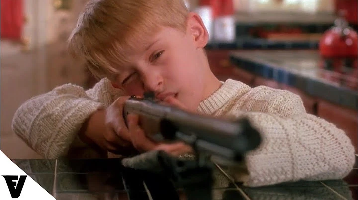 Home Alone (1990) - Kevin Practice Shooting Scene | FilmVerse | Fandom