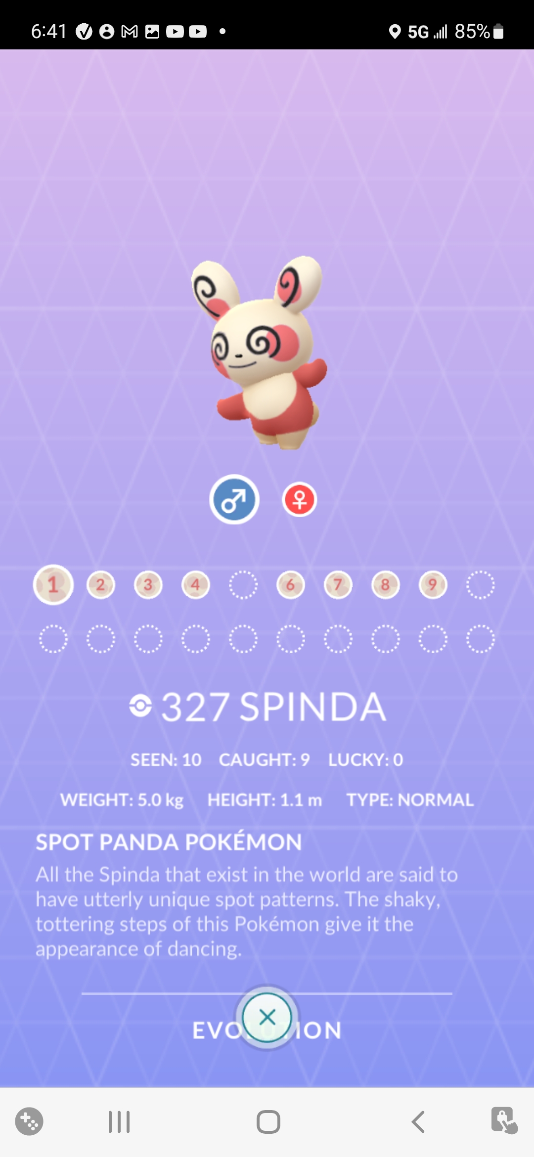 All Spinda Patterns Obtained Fandom