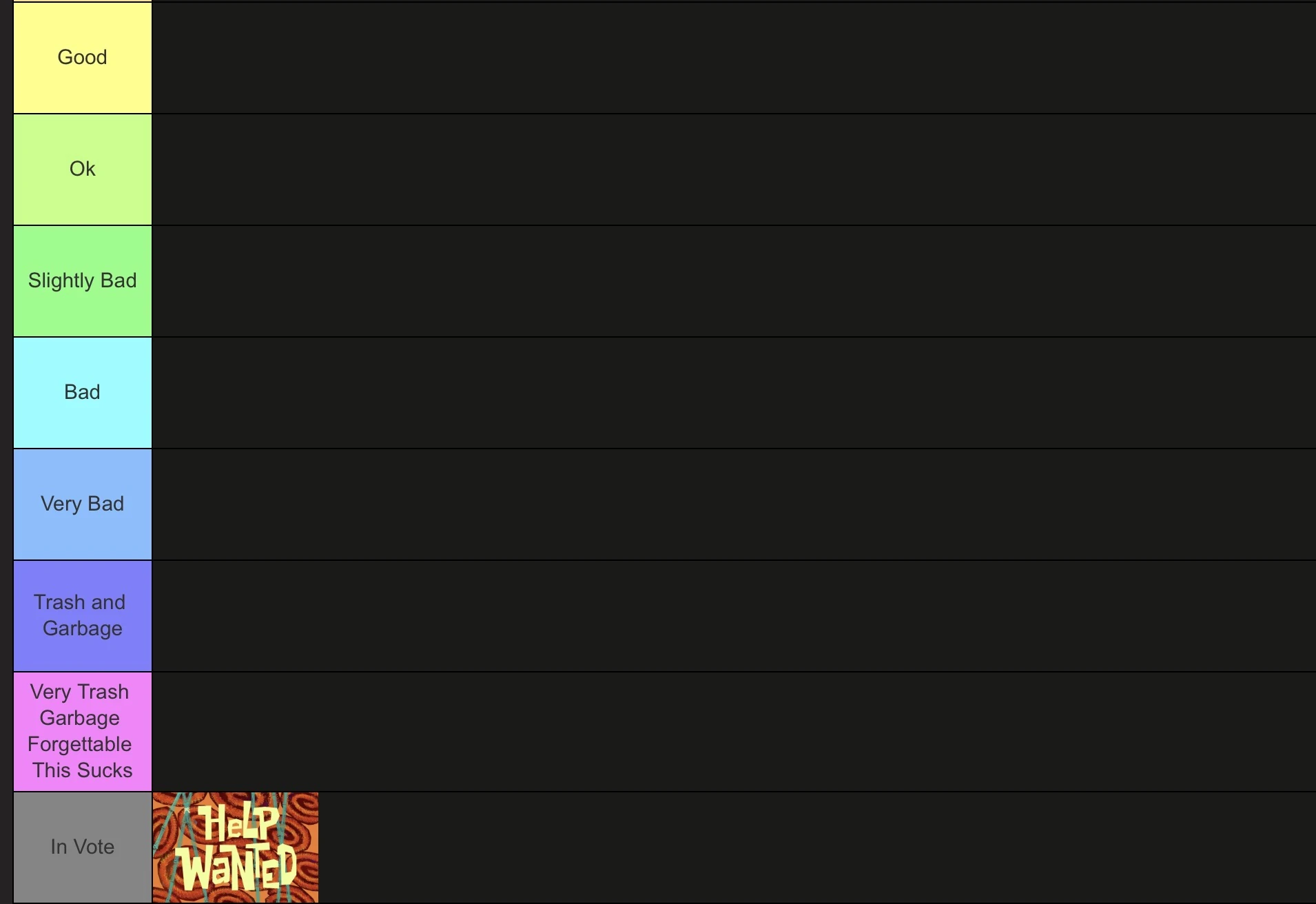 SpongeBob episode voting game | Fandom