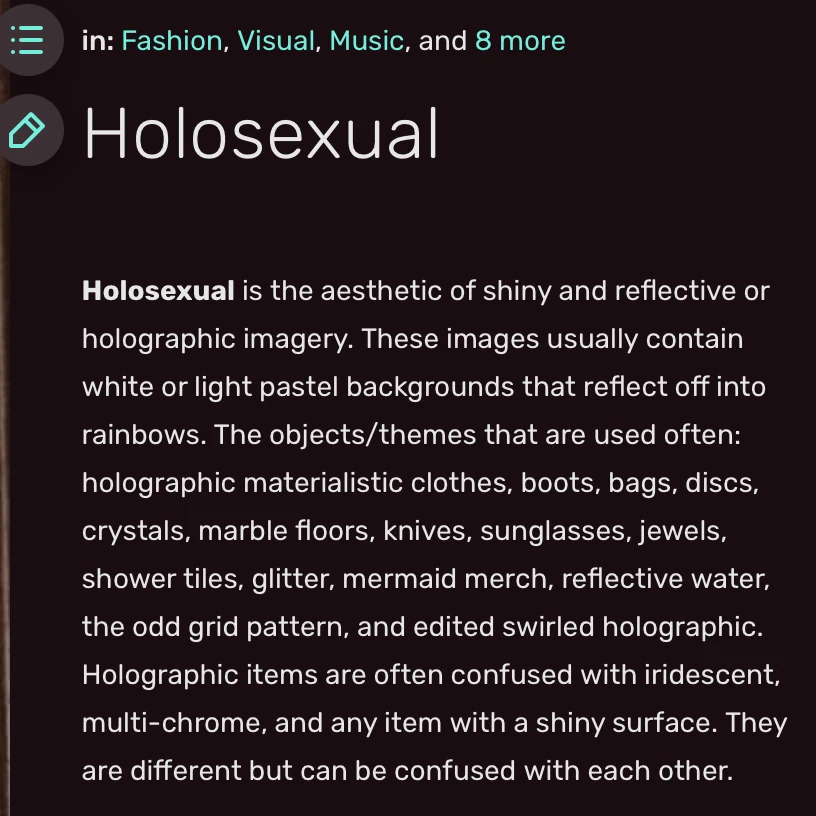 Roasting this paragraph on the subject of “Holosexuality” | Fandom
