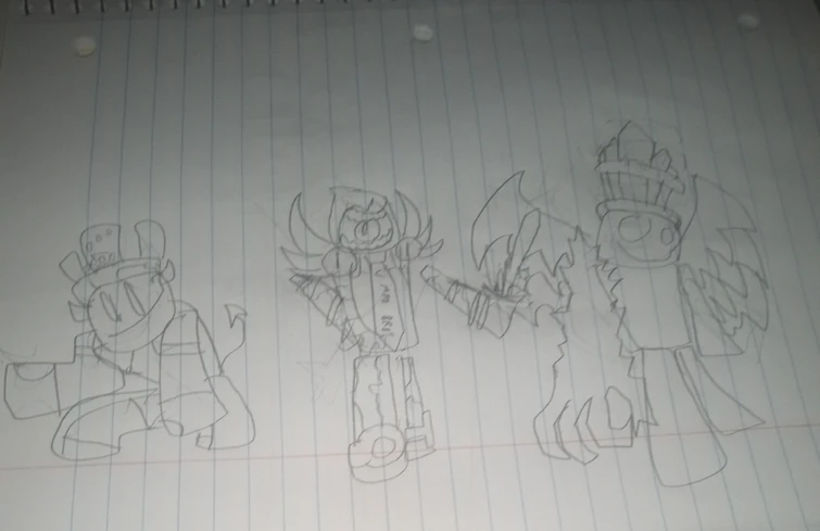 My take on the design of Ellernate and his gang | Fandom