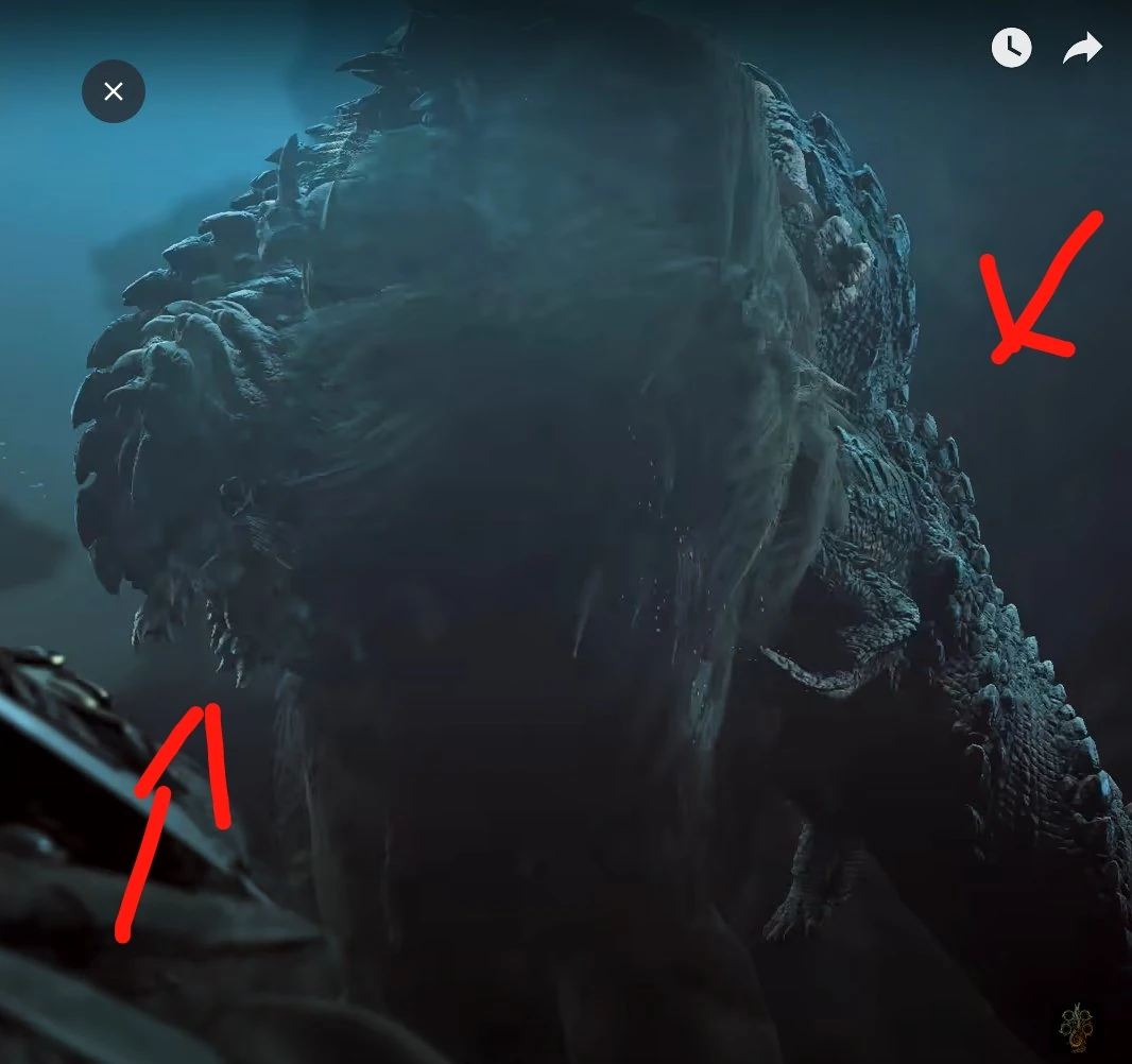 Maybe this is the monster they are planning to reveal in the next ...