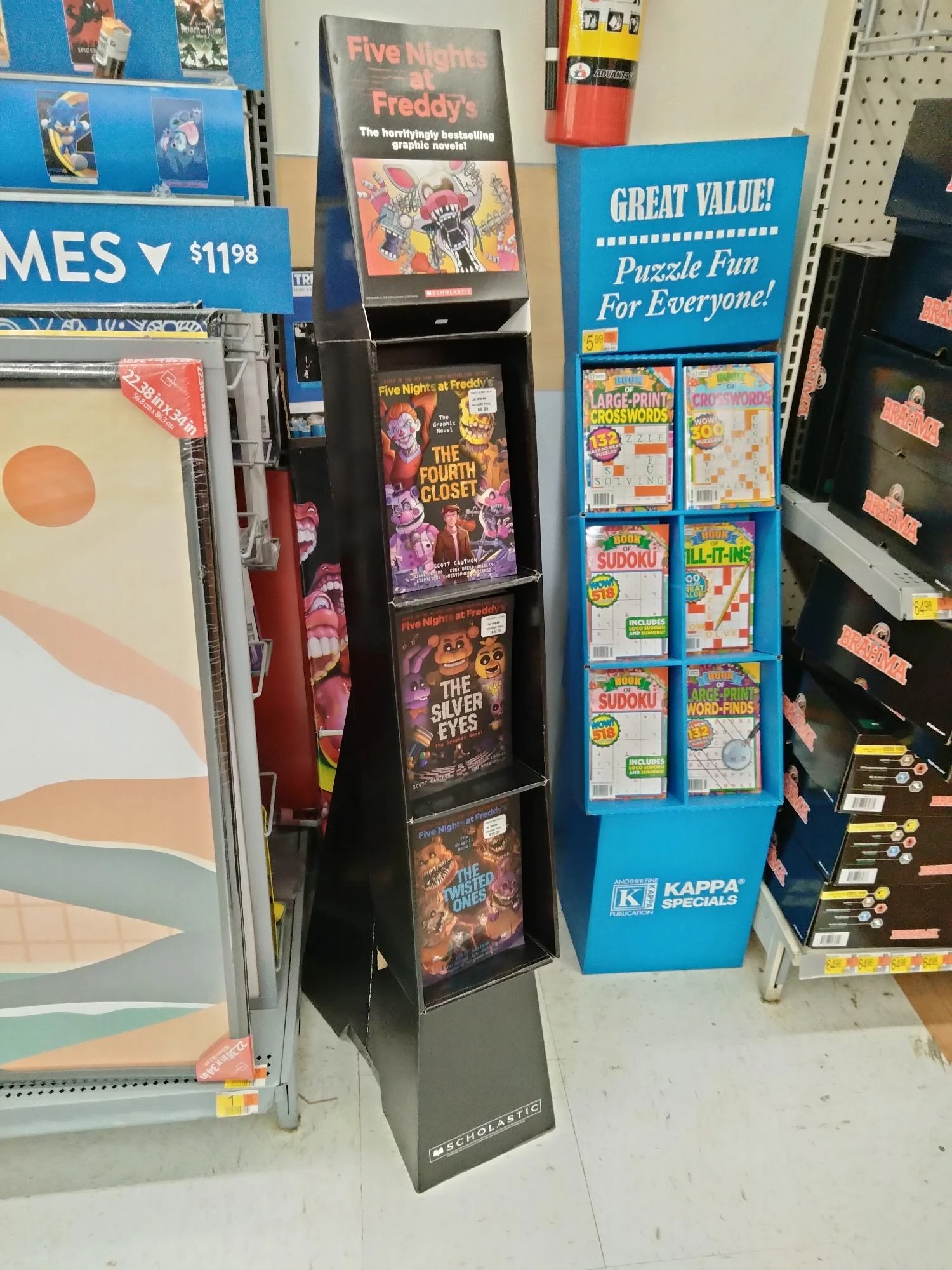 They had this display at one of my local Walmarts | Fandom