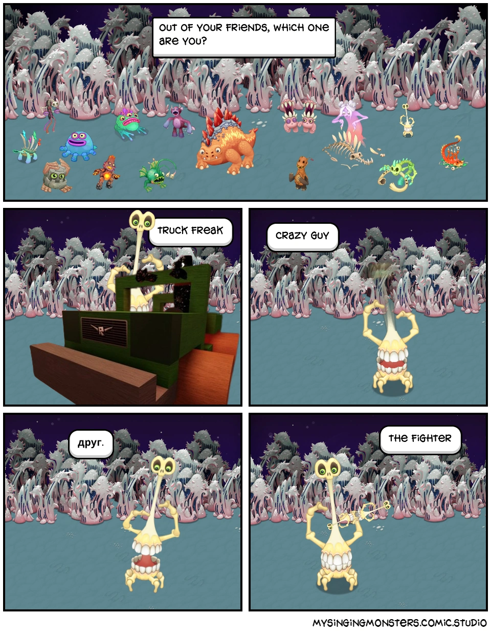 A comic a monster: Banjaw | Fandom