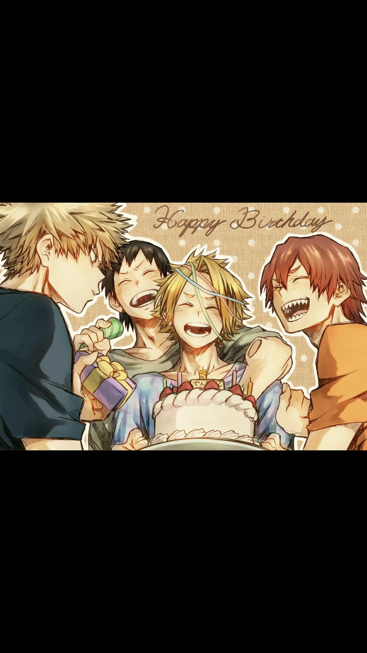 Happy birthday Kaminari Denki | Fandom