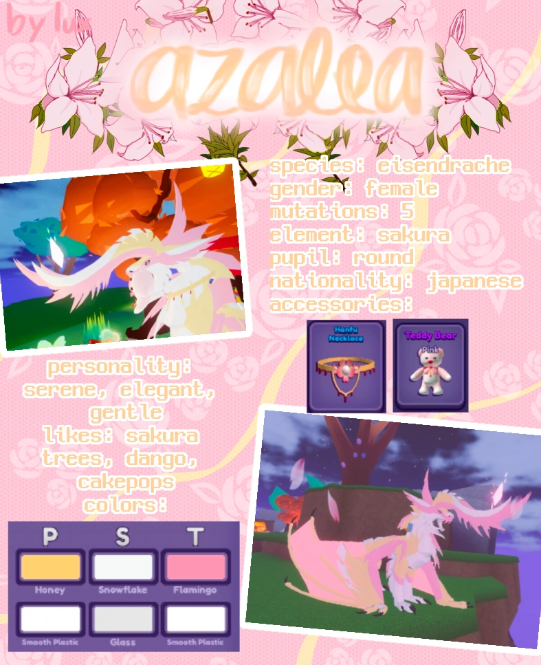 azalea infocard 🌸 | Fandom