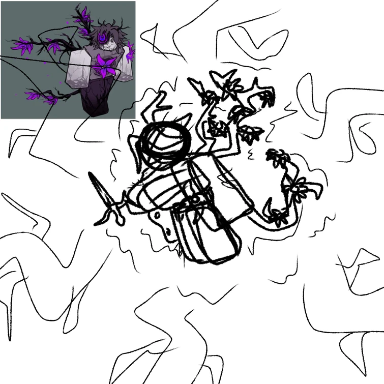 Silly two time nightshade drawing wip | Fandom