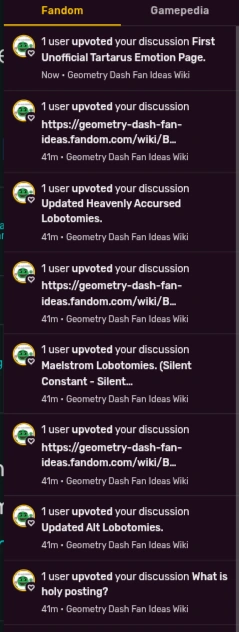 Someone block him. This upvoter needs to stop. | Fandom