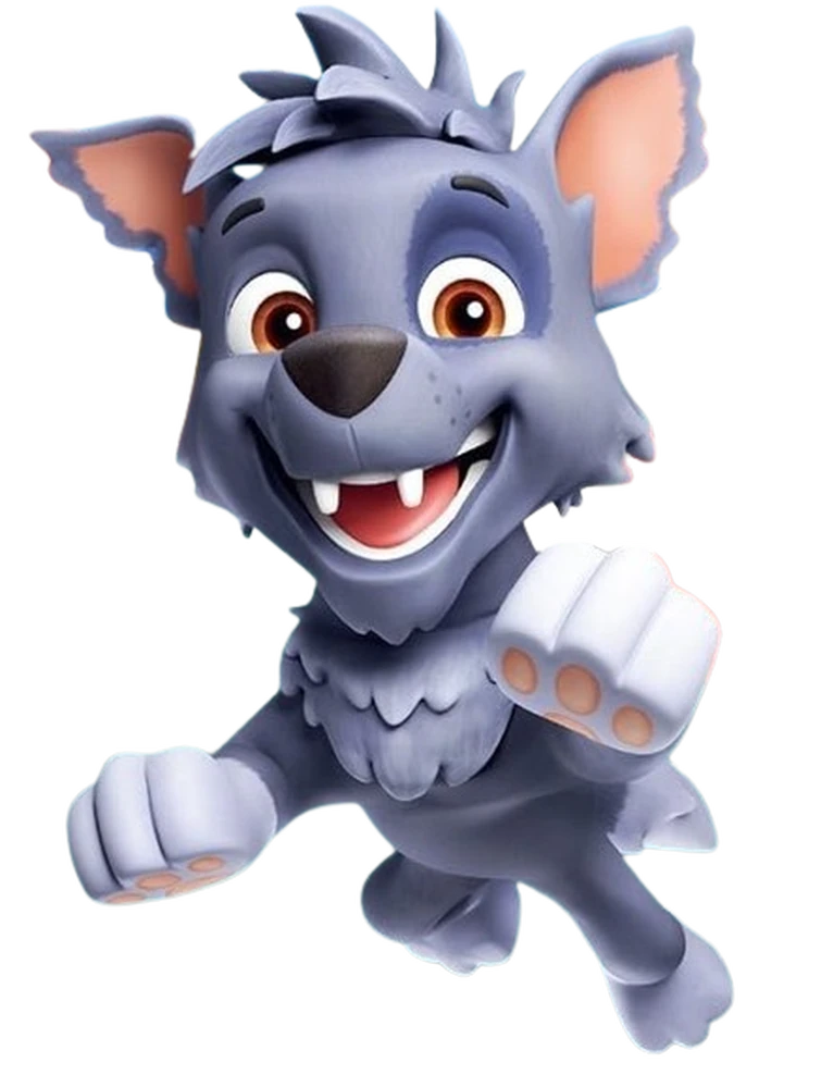 Here's a better image of a rare Rocky were puppy render | Fandom