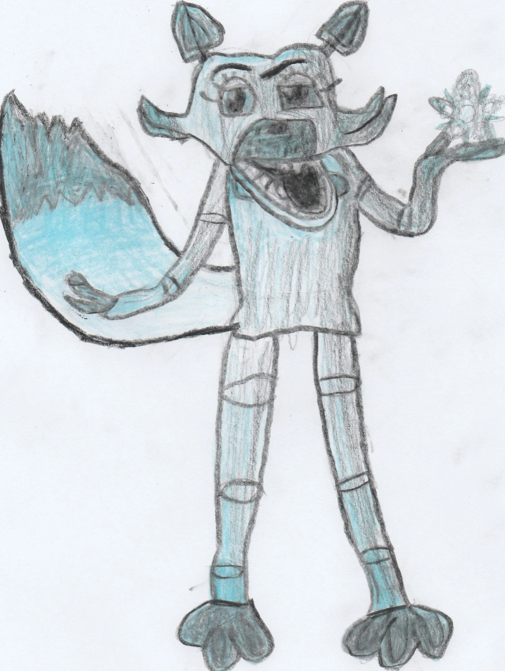 Got bored so I drew this thing I call "Arctic Foxy" | Fandom