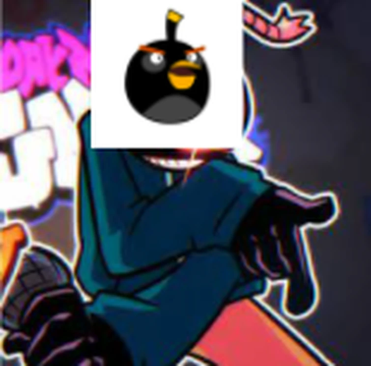 bomb from angry birds as whitty | Fandom