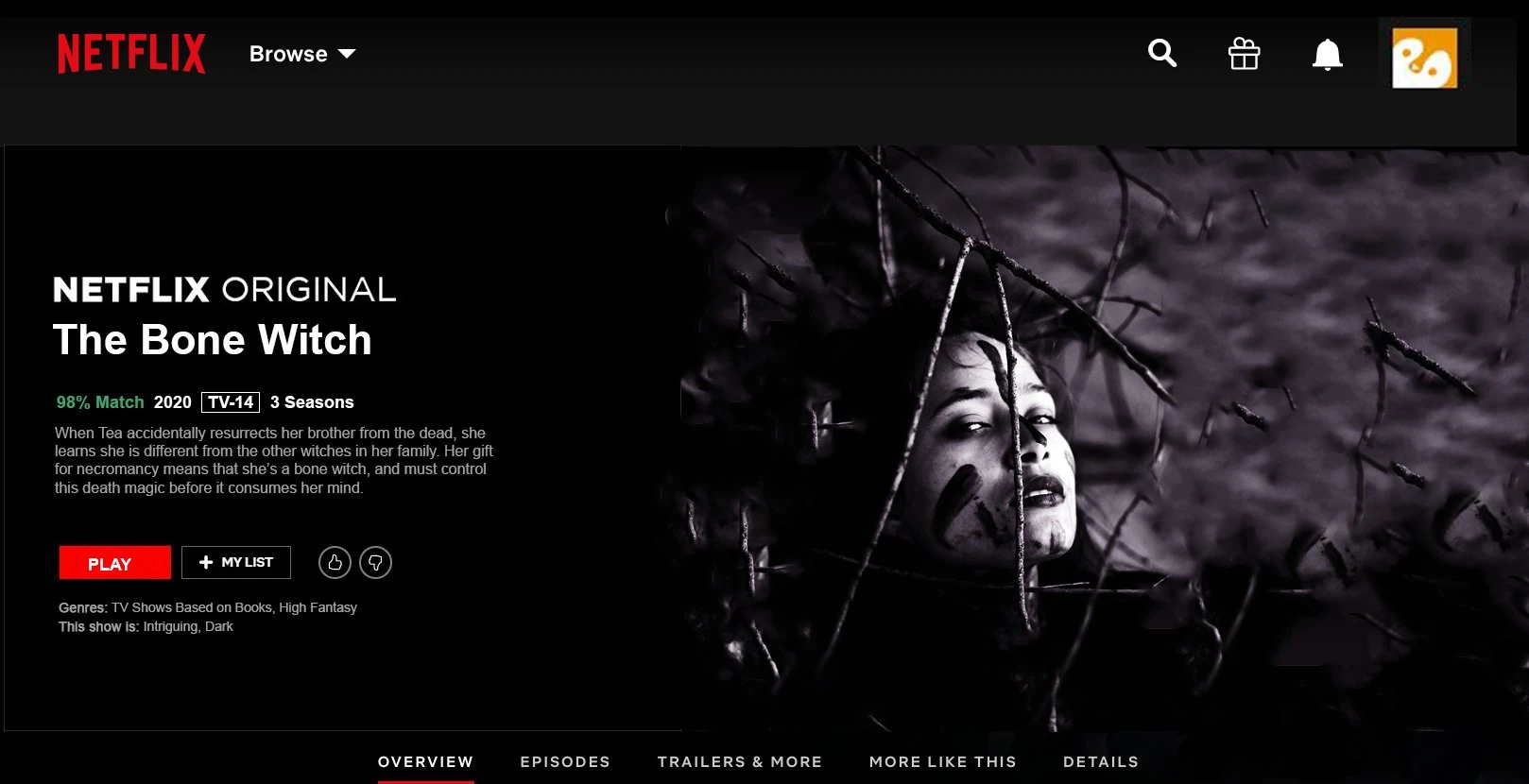 Fanmade Bone Witch Netflix Series Concept | Fandom