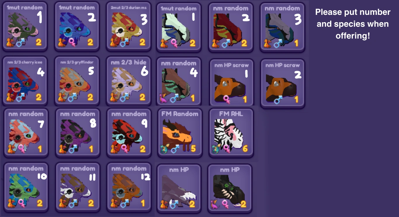 Trading/Selling random dragons | Fandom