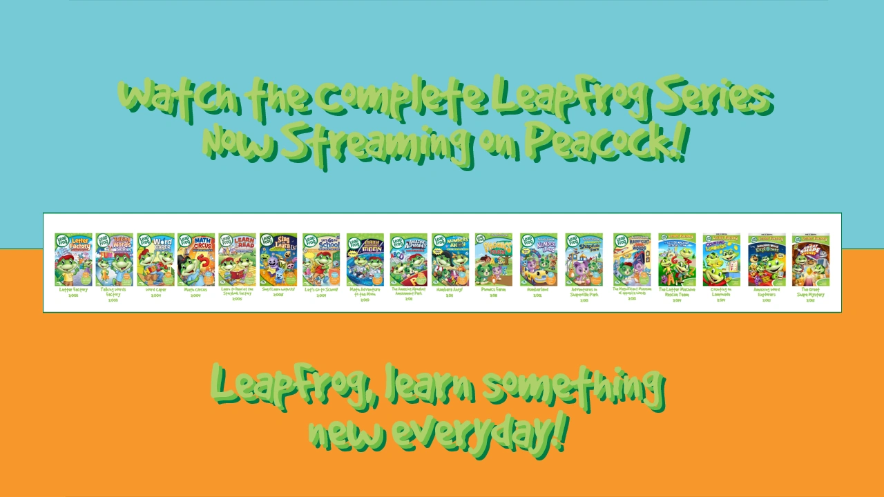 The Complete LeapFrog Series Now Streaming on Peacock! | Fandom