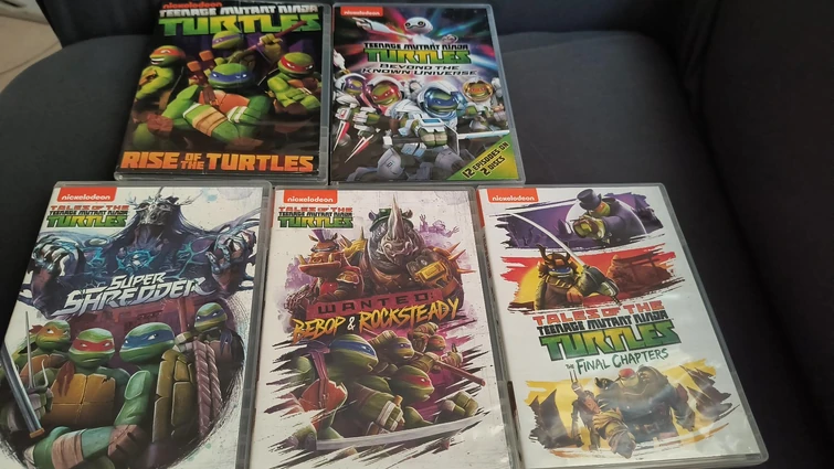 TMNT 2012 DVD Collection (So Far) | Fandom