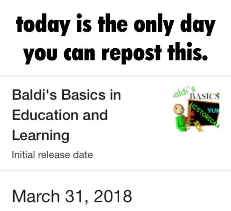 baldi baldimore game Bird Day! | Fandom
