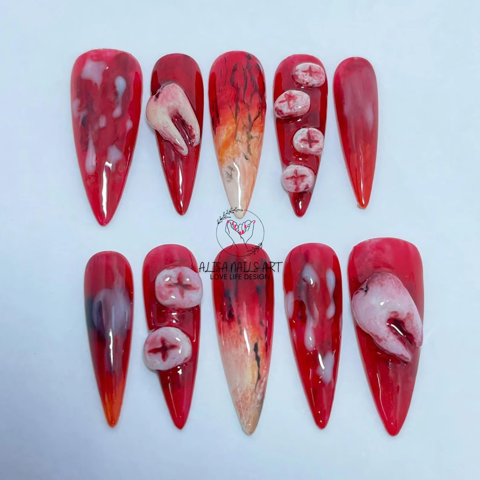 gorecore nails | Fandom