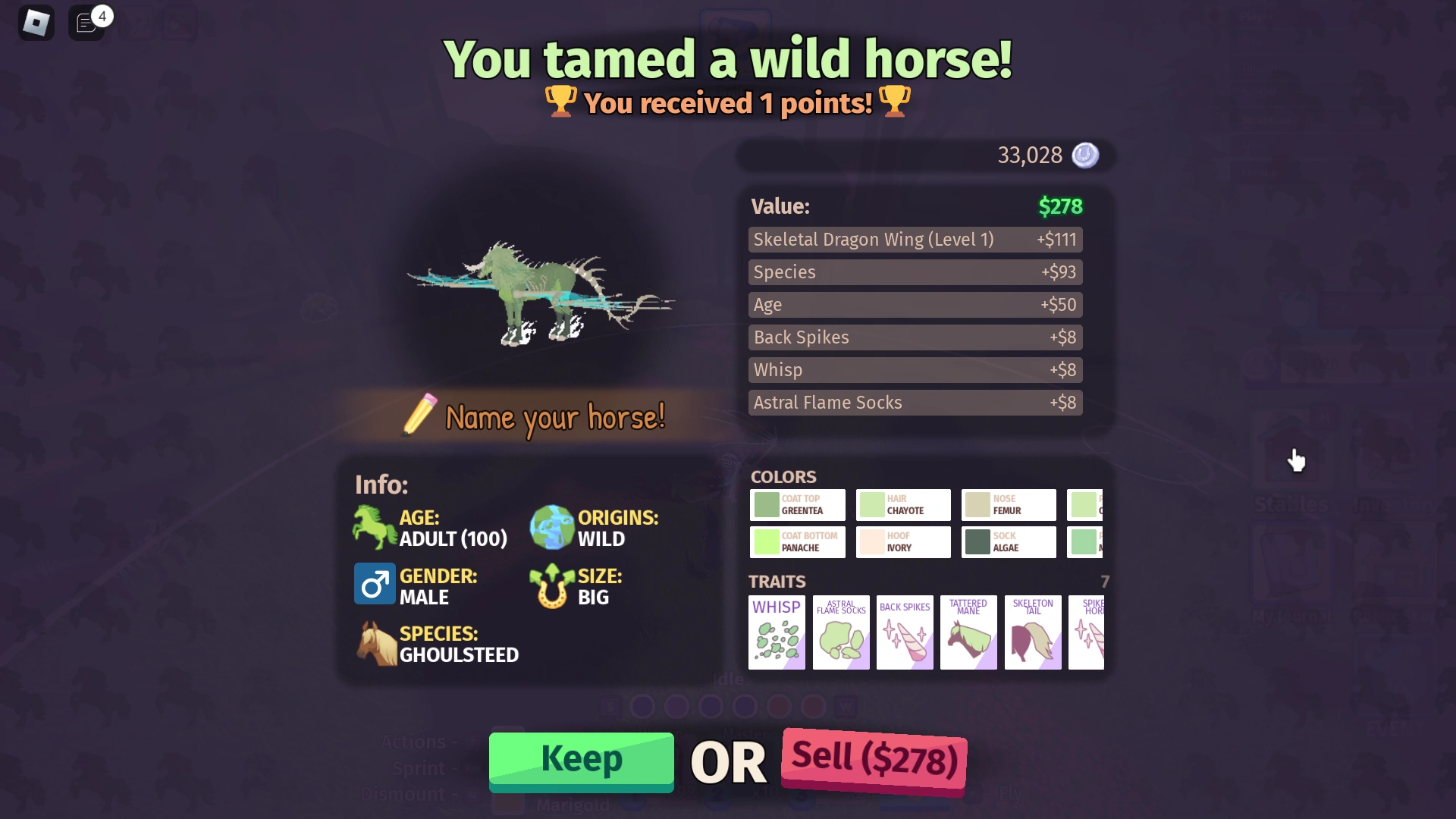 Woah winged Ghoulsteed caught | Fandom