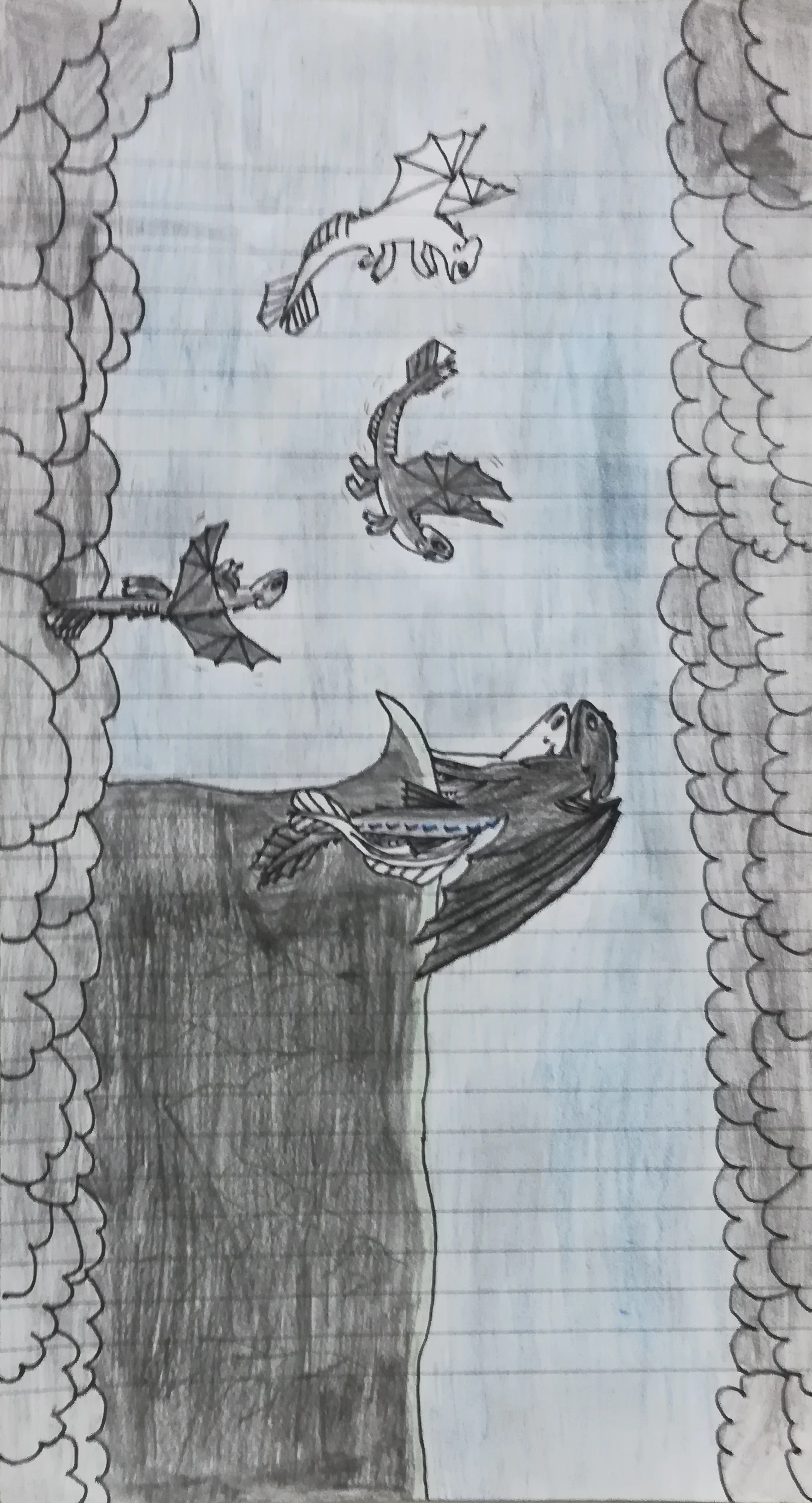 New httyd art stuff (colored pencil) | Fandom