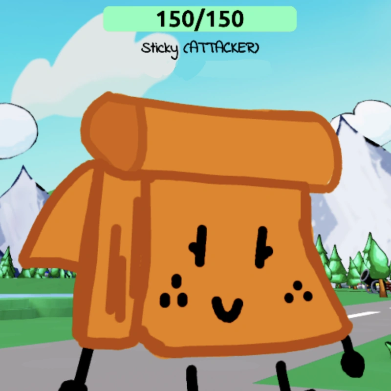 i made sticky in draw n' spawn!! (its a roblox game) | Fandom