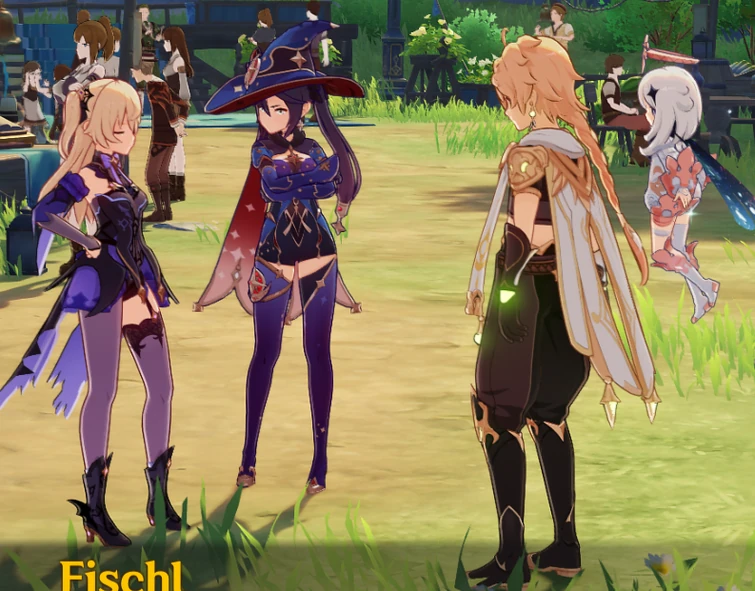 I love it when mona and fischl show up in events now | Fandom