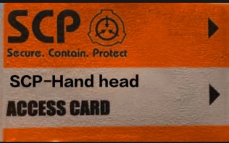 Scp-Hand head | Fandom
